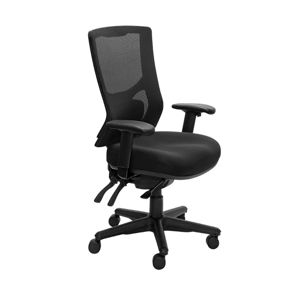 BURO Metro II Highback 24 7 Chair Nylon Base DOBBINS OFFICE FURNITURE NZ Dobbins Office Furniture